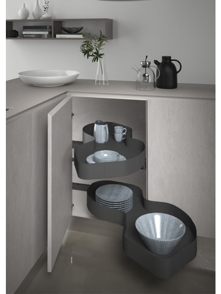 Kidney Corner Unit | L-Shape Cabinet Solution – Equipoise Living