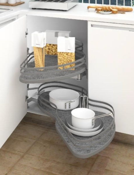 Kidney Corner Unit | L-Shape Cabinet Solution – Equipoise Living